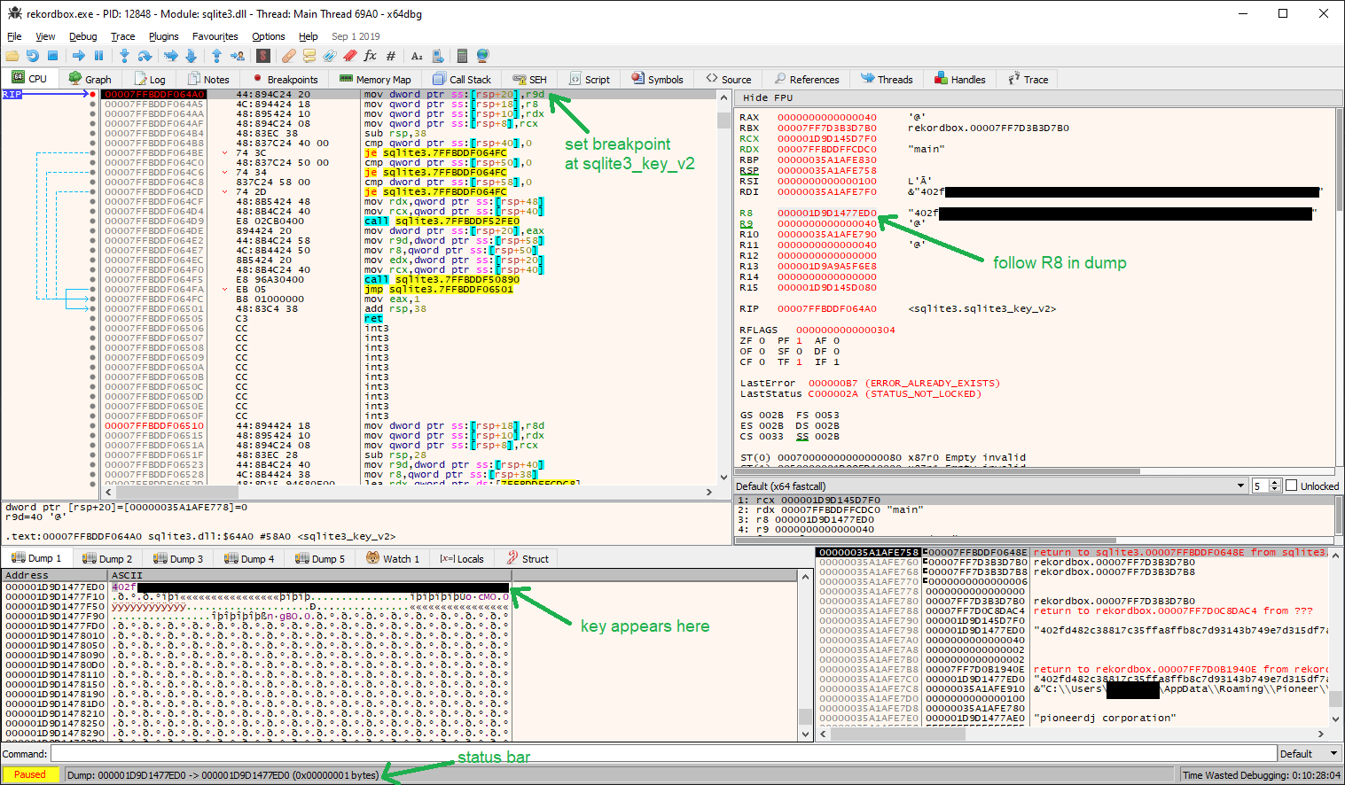 Database key - pyrekordbox 0.4.4 documentation